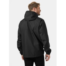 Helly Hansen Herren Regenjacke "VANCOUVER RAIN JACKET"schwarz, Gr. S, Obermaterial: 100% Polyester. Futter: 100% Polyester, Jacken, mit verstellbarer