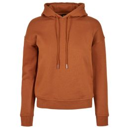 Urban Classics Damen Kapuzenpullover "Urban Classics Damen Ladies Hoody"toffee, Gr. M, unifarben, 63% Baumwolle, 37% Polyester, Pullover