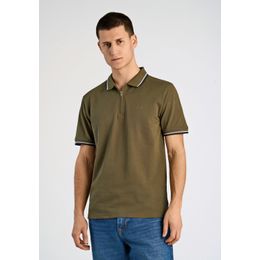 LINDBERGH Herren Poloshirt "LINDBERGH Poloshirt", gr&uuml;n, Gr. L, Obermaterial: 100% Baumwolle, Shirts
