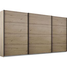 Schwebet&uuml;renschrank Rauch "Kleiderschrank Schrank Garderobe TOPSELLER OTELI inkl. Inneneinteilung", braun (eiche artisan), B:360cm H:210cm T:62cm, Holzwerkstoff, Schr&auml;nke, Schwebet&uuml;renschrank, mit 3 Innenschubladen sowie zus&auml;tzlichen Einlegeb&ouml;den MADE IN GERMANY