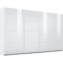 Schwebet&uuml;renschrank Rauch "Kleiderschrank Schrank Garderobe TOPSELLER OTELI inkl. Inneneinteilung", wei&szlig; (wei&szlig;, hochglanz wei&szlig;), B:315cm H:210cm T:62cm, Holzwerkstoff, Schr&auml;nke, Schwebet&uuml;renschrank, mit 3 Innenschubladen sowie zus&auml;tzlichen Einlegeb&ouml;den MADE IN GERMANY, Topseller