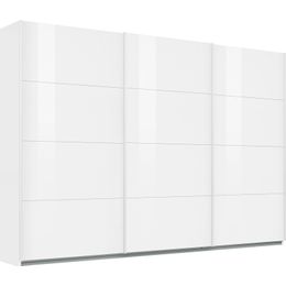 Schwebet&uuml;renschrank Rauch "Kleiderschrank Schrank Garderobe TOPSELLER OTELI inkl. Inneneinteilung", wei&szlig; (wei&szlig;, hochglanz wei&szlig;), B:271cm H:210cm T:62cm, Holzwerkstoff, Schr&auml;nke, Schwebet&uuml;renschrank, mit 3 Innenschubladen sowie zus&auml;tzlichen Einlegeb&ouml;den MADE IN GERMANY, Topseller