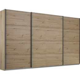 Schwebet&uuml;renschrank Rauch "Kleiderschrank Schrank Garderobe TOPSELLER OTELI inkl. Inneneinteilung", braun (eiche artisan), B:315cm H:210cm T:62cm, Holzwerkstoff, Schr&auml;nke, Schwebet&uuml;renschrank, mit 3 Innenschubladen sowie zus&auml;tzlichen Einlegeb&ouml;den MADE IN GERMANY