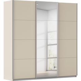 Schwebet&uuml;renschrank OTTO HOME "Kleiderschrank Schrank OTTO&acute;S CHOICE Garderobe AGORDO", beige (beige (champagner)), B:203cm H:229cm T:62cm, Holzwerkstoff, Schr&auml;nke, Schwebet&uuml;renschrank, Top Innenausstattung, in 4 Breiten und 2 H&ouml;hen MADE IN GERMANY, Topseller