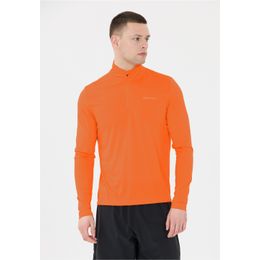 Funktionsshirt Endurance "Omais", Herren, Gr. L, orange, 100% Polyester, unifarben, normal, ohne Ausschnitt, Shirts Funktionsshirt, mit 4-Wege-Stretch