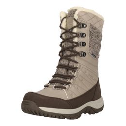 Stiefel MOLS "Bakan", Damen, Gr. 39, grau, beige, Kunstfaser, Polyurethane, Schuhe Stiefel, mit wasserdichtem Materisl