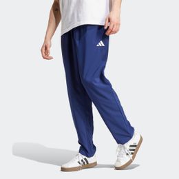 Sporthose adidas Sportswear "M STNFRD OPT SL", Herren, Gr. L, N-Gr, blau (dunkelblau, wei&szlig;), Obermaterial: 100% Polyester, Hosen Sporthose, f&uuml;r vielseitige Aktivit&auml;ten im Alltag und beim Sport, aus Polyester
