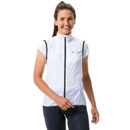 Funktionsweste Vaude "WOMEN'S MATERA AIR VEST", Damen, Gr. 34, wei&szlig;, Obermaterial: 100% Polyamid, unifarben, slim fit, ohne Ausschnitt, Westen Funktionsweste, aus leichtem und atmungsaktivem Material, Slim Fit Passform