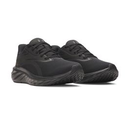 Laufschuh Under Armour "UA ASCEND", Herren, Gr. 41, schwarz, schwarz, schwarz, Synthetik, Textil, Schuhe Laufschuh