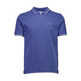 Poloshirt LINDBERGH "LINDBERGH Poloshirt", Herren, Gr. L, indigo blau, Obermaterial: 100% Baumwolle, l&auml;ssig geschnitten, Shirts