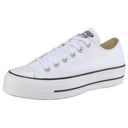 Sneaker Converse "CHUCK TAYLOR ALL STAR PLATFORM CANVAS", Damen, Gr. 39, wei&szlig;, Textil, Schuhe Sneaker