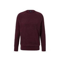 Tchibo - Pullover mit Rundhalsausschnitt - Herren - Gr. S - bordeaux