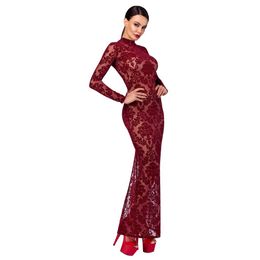 Noir Kleid &bdquo;Kink Royal&ldquo; mit Samtflockprint-Ornamenten