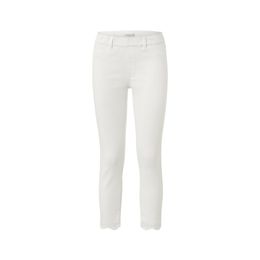 Tchibo - 7/8-Treggings mit Lochstickerei - Damen - Gr. 50 - wei&szlig;