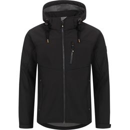 Ankerglut Ankerglutfreiheit Softhell Herrenjacke schwarz M - Herrenjacken