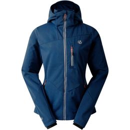 Dare2b Lexan Damen Softshelljacke blau 46 - Damenjacken von Dare 2b