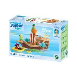 Playmobil 71769 Junior & Disney: Peter Pans Piratenschiff mit Wasserspritzspa&szlig;, Konstruktionsspielzeug