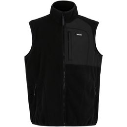 Regatta Frankie Borg Herren Fleeceweste schwarz XXXL - Herrenjacken
