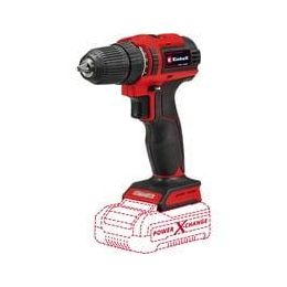 Einhell Power X-Change Akku-Bohrschrauber TE-CD 18/40 Li BL - Solo, 18Volt rot/schwarz, ohne Akku und Ladeger&auml;t