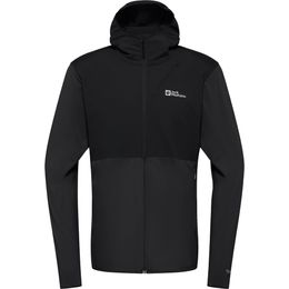 Jack Wolfskin Prelight Trail Hoody Herrenjacke schwarz L - Herrenjacken