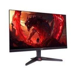 Acer Nitro VG240YX1bmiipx, Gaming-Monitor 60.5 cm (23.8 Zoll), schwarz/rot, FullHD, IPS, DP, HDMI, HDR, 200Hz Panel