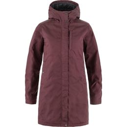 Fj&auml;llr&auml;ven Fj&auml;llr&auml;ven Kiruna Padded Damenmantel dunkelrot XL - Damenjacken