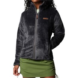 Columbia Fire Side II Sherpa Fleece Damenjacke dunkelgrau L - Damenjacken