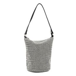 NAEMI Handtasche Damen Gr&ouml;&szlig;e One Size schwarz / silber