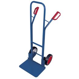 VARIOfit Stahlrohr-Stapelkarre 250 kg H&ouml;he 1300 mm (VG) - Enzianblau