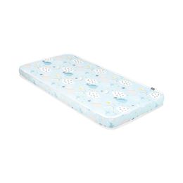 Kikkaboo Babybett Matratze Fantasia Cloud 120 x 60 x 9 cm, Baumwollbezug blau