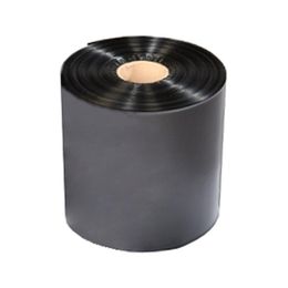 LDPE-Schlauchfolie 450 mm x 250 m mit PE-Zeichen (schwarz) (0,69 &euro; pro 1 m)