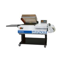 SAROPACKER S560NA halbautomatische Haubenschrumpfverpackungsmaschine