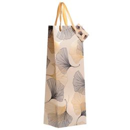 12 x Geschenkt&uuml;te "Ginko" f&uuml;r 1 Flasche 125 x 95 x 350 mm