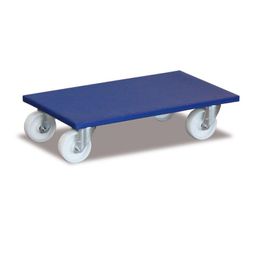 2 x VARIOfit M&ouml;belroller 600 x 300 x 145 mm (500 kg) - Enzianblau