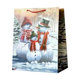 20 x Geschenkt&Atilde;&frac14;te "Schneemann" 265 x 135 x 325 mm