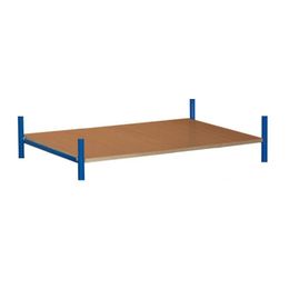 VARIOfit Zusatzboden f&uuml;r Etagenwagen 1000 x 600 mm Typ M - Enzianblau