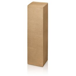 50 x Faltschachtel ''Seta Gold'' f&uuml;r 1 Flasche 90 x 90 x 355 mm