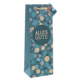 12 x Geschenkt&uuml;te "Alles Gute" f&uuml;r 1 Flasche 125 x 95 x 350 mm