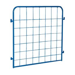 VARIOfit Zusatzgitterwand f&uuml;r niedrigen Etagenwagen 1000 x 600/700 mm Typ M/L - Enzianblau