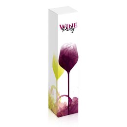 50 x Faltschachtel f&uuml;r 1 Flasche 77 x 77 x 360 mm (Wineparty)