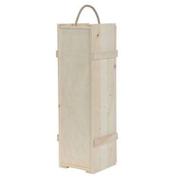 Holzkiste "Doppelmagnum" f&uuml;r 3 Liter Flaschen 145 x 145 x 510 mm