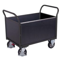 VARIOfit Vierwandwagen 1000 kg Typ XL + EasySTOP - Anthrazitgrau