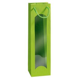 20 x Geschenkt&Atilde;&frac14;te mit Sichtfenster f&Atilde;&frac14;r 1 Flasche 100 x 80 x 360 mm (Hellg