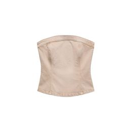 Mango Top 'Julieta' Damen Gr&ouml;&szlig;e M beige