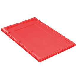 Deckel f&uuml;r Transportbeh&auml;lter 600 x 400 mm (Rot)