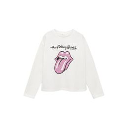 Mango Kids Shirt 'STONES' girl White size 5-6