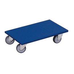 2 x VARIOfit M&ouml;belroller 600 x 300 x 145 mm (300 kg) - Enzianblau
