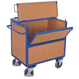 VARIOfit Kastenwagen mit Deckel Typ M - Enzianblau