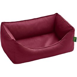 Hunter Orthop&auml;disches/Ergonomisches Hundesofa Cleveland bordeauxrot / L