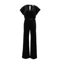 Sisters Point Jumpsuit 'GIRL' Damen Gr&ouml;&szlig;e S schwarz / silber